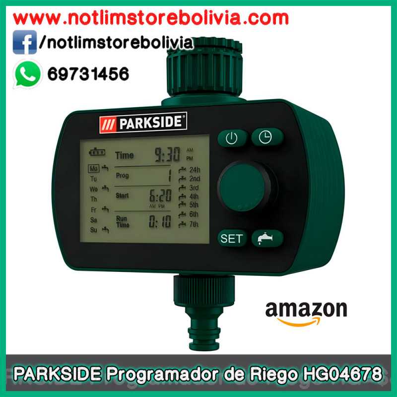 PARKSIDE Programador de Riego HG04678 | notliM Store Bolivia