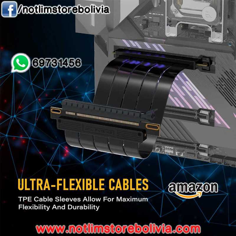 EZDIY-FAB Cable Elevador de Alta Velocidad Gen 4 PCI Express 16x ...
