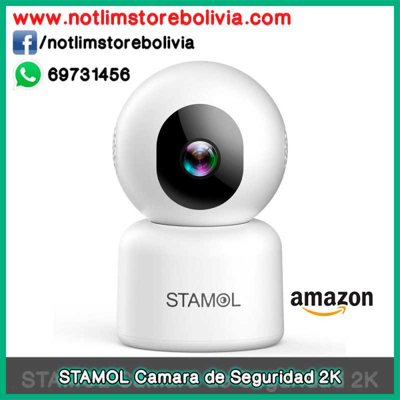 STAMOL Camara Seguridad Interiores 2K | notliM Store Bolivia