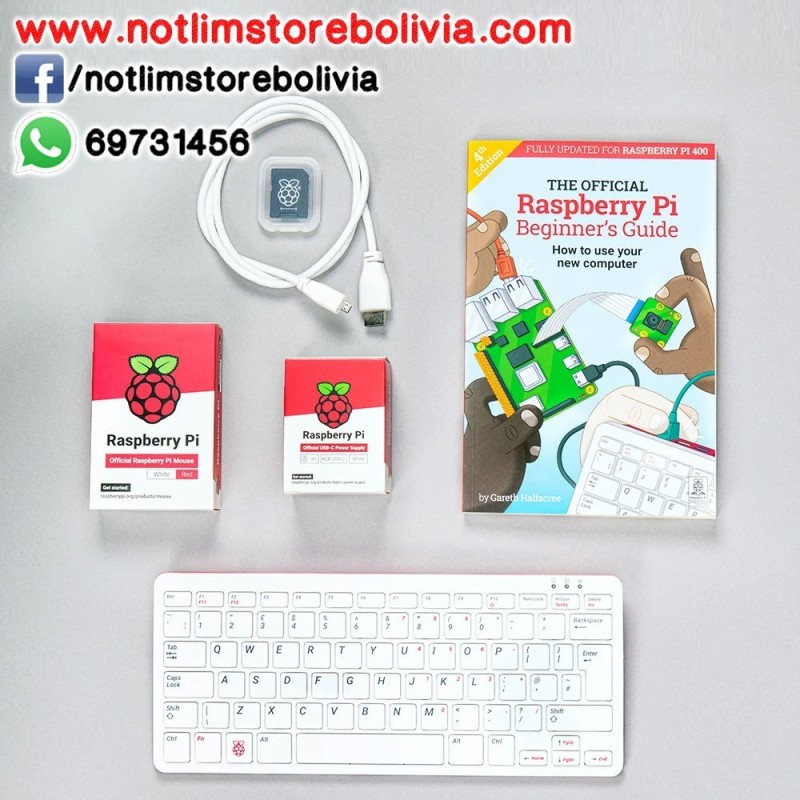 kit Raspberry Pi 400 | notliM Store Bolivia kit Raspberry Pi 400 | notliM Store Bolivia