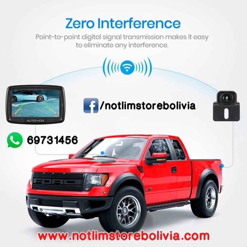 Camara trasera inalambrica para automovil AUTO-VOX CS-2 | notliM Store ...