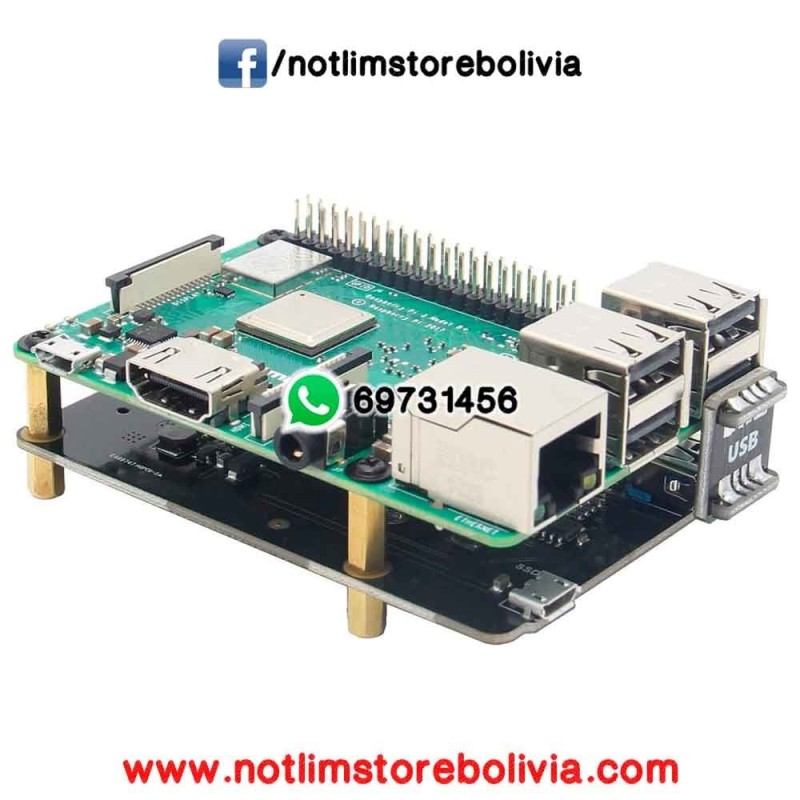 Placa de Expansion Geekworm X850 v3.1 mSATA SSD para Raspberry Pi ... Placa de Expansion Geekworm X850 v3.1 mSATA SSD para Raspberry Pi ...